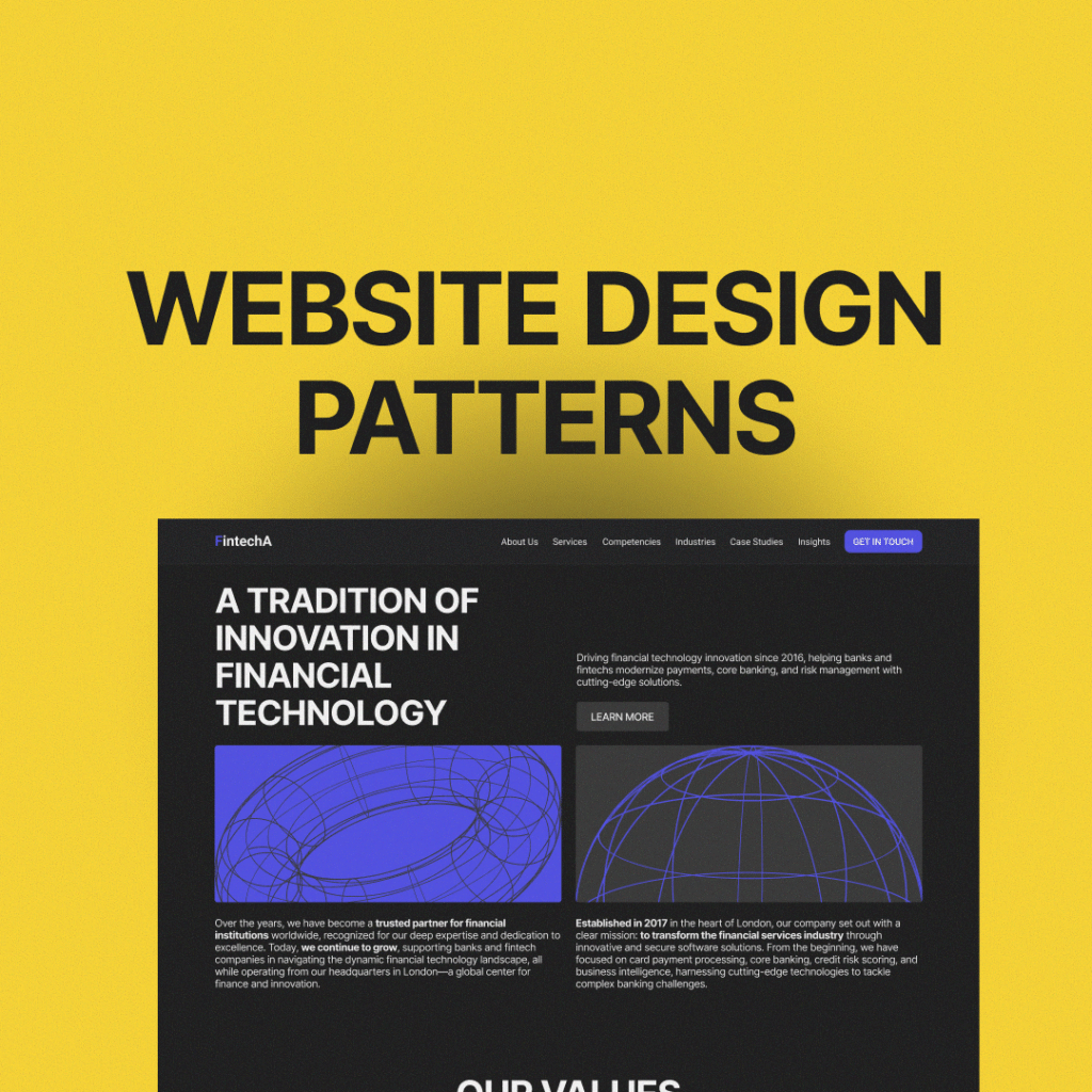 Website Design Patterns — How to Turn Clicks into Conversions